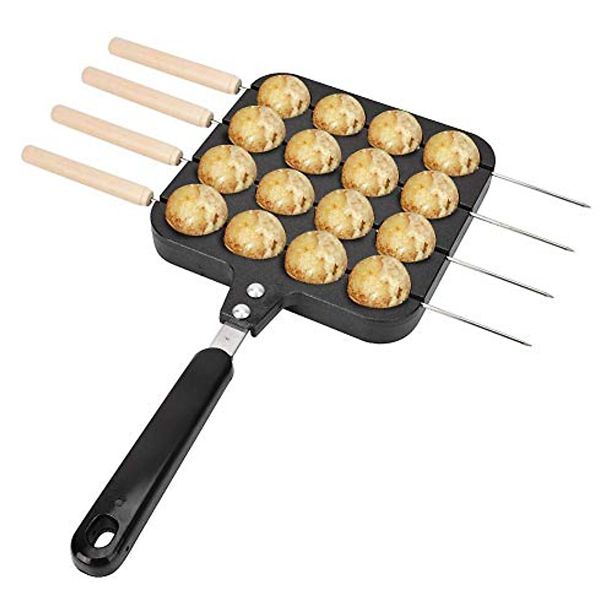 Non-Stick Takoyaki Grill Pan Plate Cooking Baking Tray