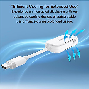 EZCast Wireless HDMI to HDMI Transmitter and Receiver, 1080P 60HZ, Screen Mirror and Extend to TV for Laptop/PC/PS5, 30m HDMI, 40m HDMI, 50m HDMI