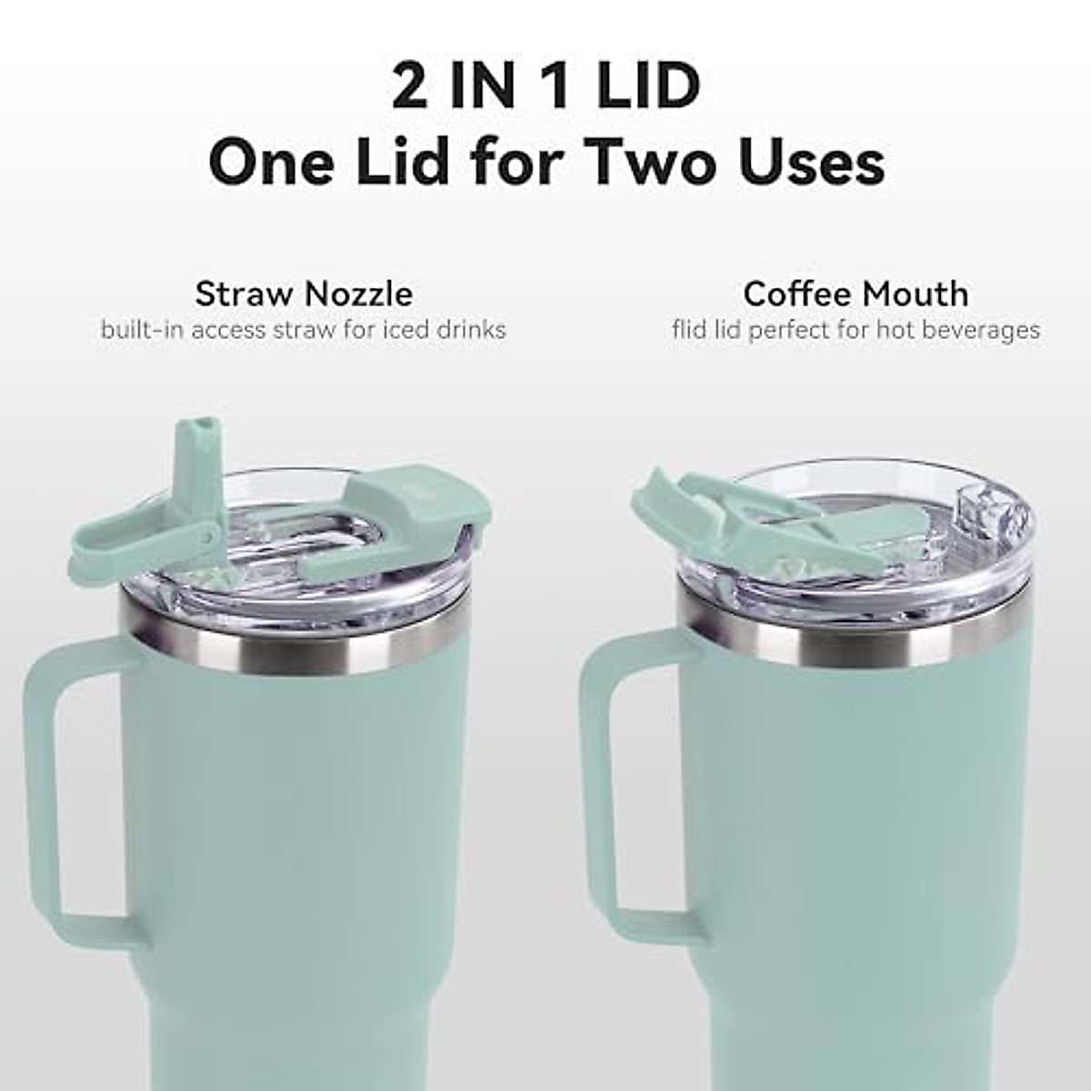 HASLE OUTFITTERS 30oz Tumbler With Handle, Insulated Travel Coffee Mug With Straw Leak-Proof Double Wall Stainless Steel Vacuum Tumblers Metal Cup with Straw for Hot and Cold Drink