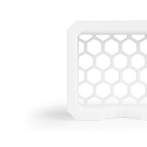 Glistco Stealth Mount - Under Desk Mount compatible with Xbox Series S - White