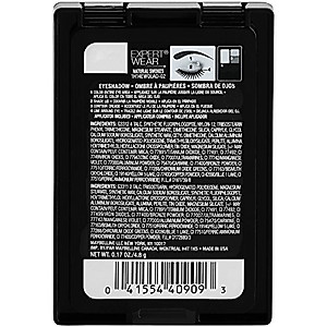 Maybelline New York Expert Wear Eyeshadow Quads, Natural Smokes, 0.17 oz.