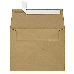 Tiny Expressions New Home Congratulations Greeting Cards with Inside Message and Kraft Envelopes (4 Cards)