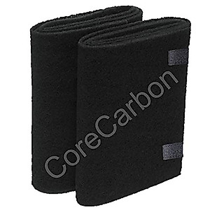 CoreCarbon 2-Pack Exact Fitment Pre-Filter Designed to Fit Honeywell 21500 or TWO HRF-F1 (Labeled "F") Air Purifier Round Replacement Filters