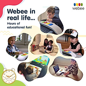Webee Learning Game Console For 2 to 6 Year Old | 27 Games Included For Kids From Toddler Age To 6+ Year Olds, Boy Or Girl. Makes The Perfect Birthday or Christmas Gift.