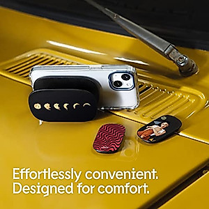 RhinoShield GRIPMAX - Grip and Stand for Phones and Cases, Reusable and Durable, Smartphone Accessory - Black