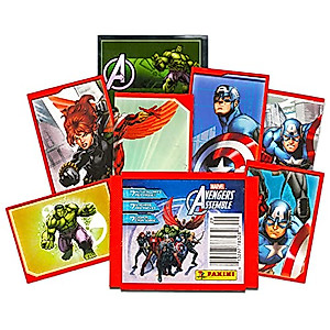 Avengers Backpack with Lunch Bag - Bundle with Avengers Backpack for Boys 8-12, Avengers Lunch Box, Water Pouch, Stickers, More | Avengers School Backpack