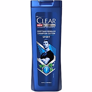 Shampoo Clear Clear Men Shampoo Antiforfora Cristiano Ronaldo Champion Edition Sport 3x400ML