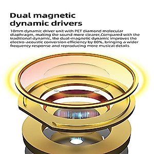 KZ x HBB DQ6S in-Ear Monitors Made for Music Lovers Wired Headset/Headphones Detachable Earphone HiFi Noise-canceling Earbuds (Gray (Without mic))