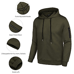 COOFANDY Men's Tracksuit 2 Piece Hooded Athletic Sweatsuits Casual Running Jogging Sport Suit Sets