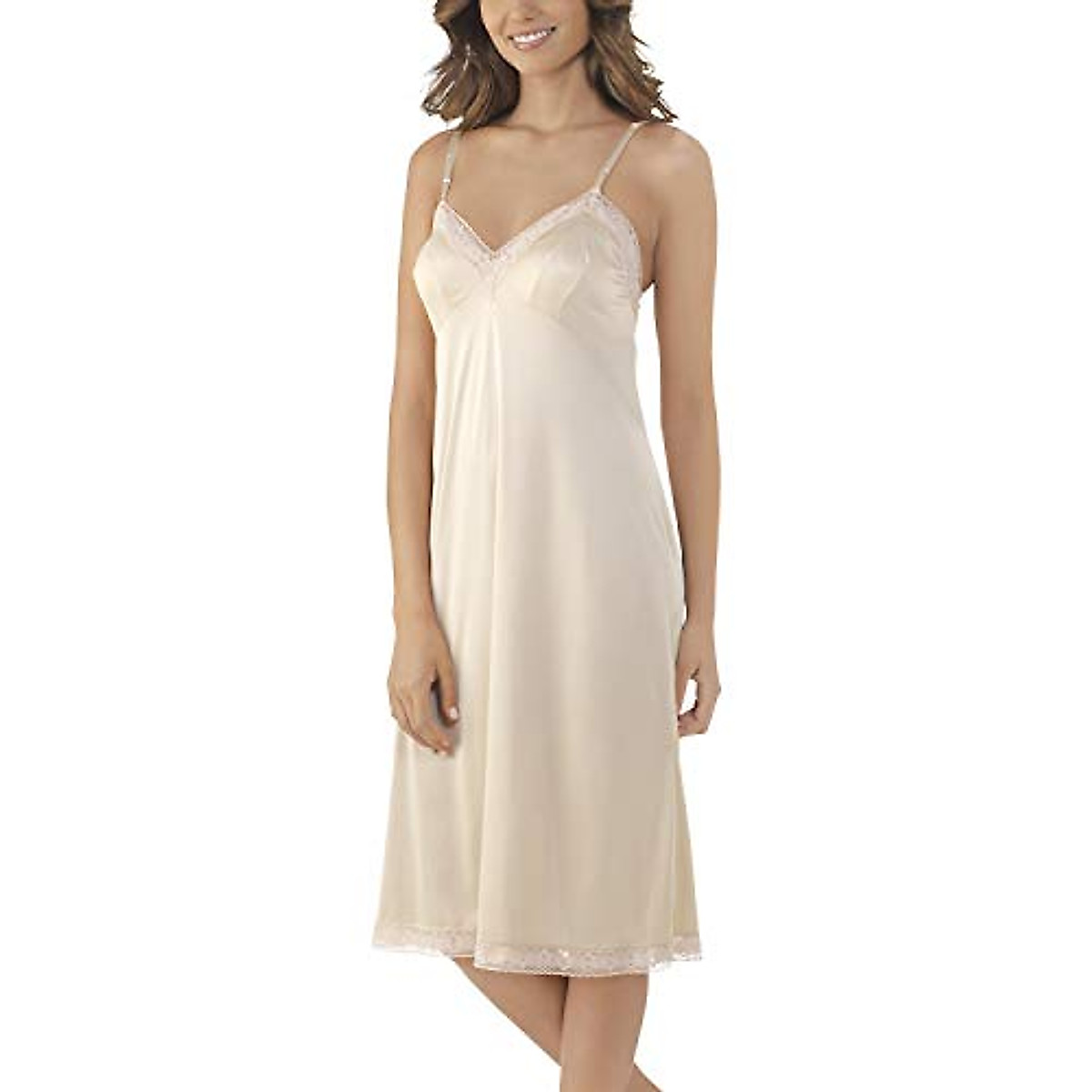 Vanity Fair womens for Under Dresses Full Slip, 26" - Lace Neutral, XX-Large US