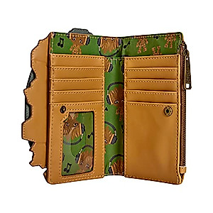 Loungefly Marvel: Guardians of The Galaxy - Groot with Headphones Wallet, Amazon Exclusive, Multicolor (MVWA0189)