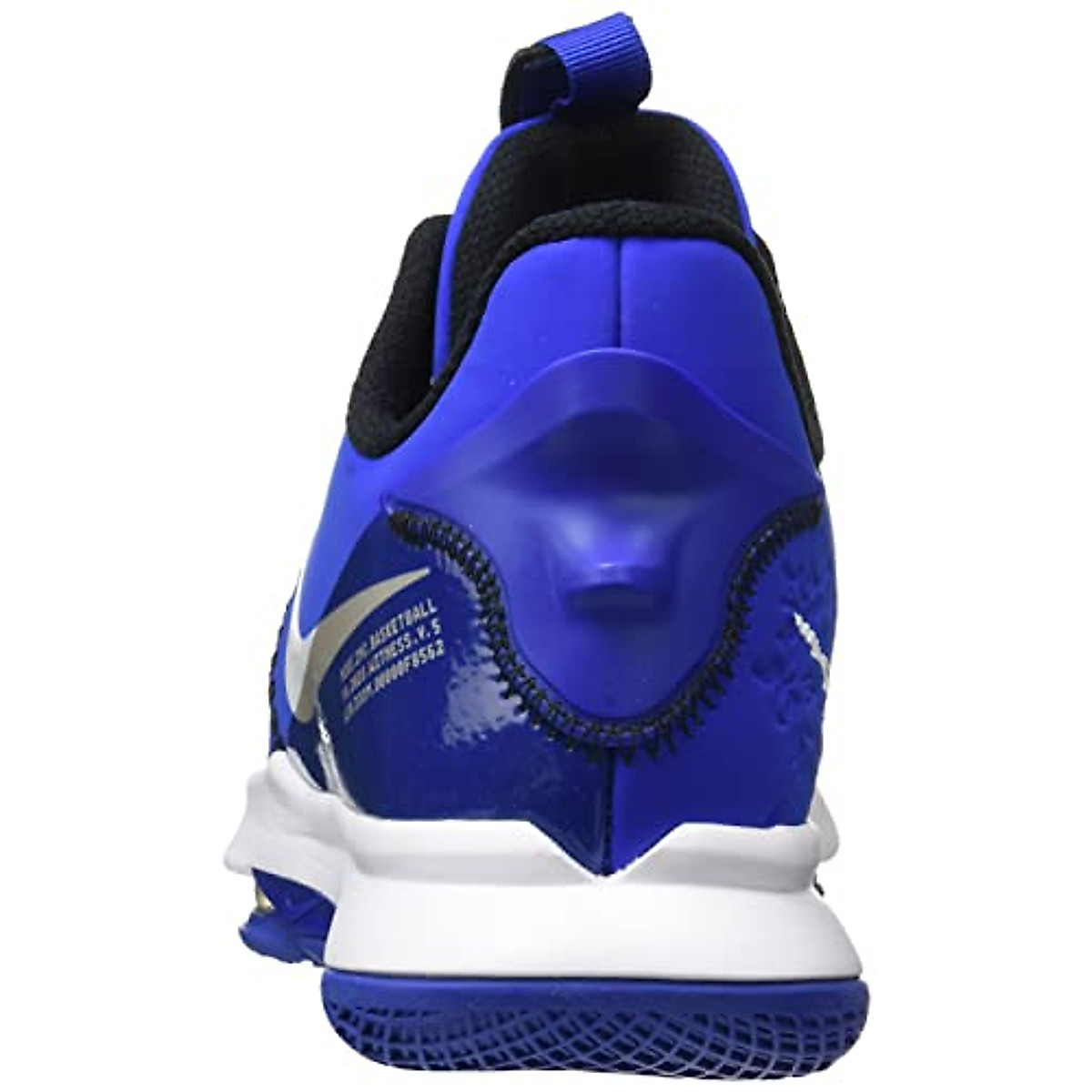 Nike Men's Gymnastics Shoes, Black Metallic Silver White, 44.5 EU