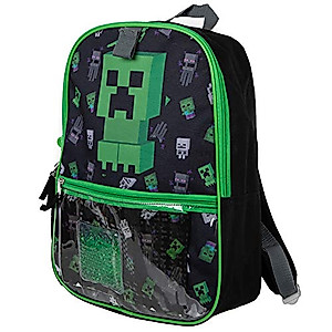 Minecraft 5pc Backpack Set
