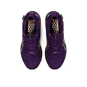 ASICS Women's Gel-Cumulus 24 GTX Running Shoes, 7.5, Night Shade/NOVA Orange