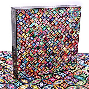 Bgraamiens Puzzle-Four Leaf Clover-1000 Pieces Creative Color Challenge Jigsaw Puzzle