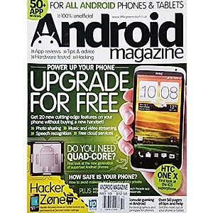 ANDROID MAGAZINE, UPGRADE FOR FREE 20 CUTTING-EDGE WAYS. NO.10^