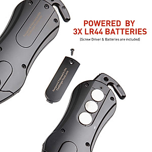 Stinger Personal Alarm Keychain Emergency Tool, Safety Panic Alarm Siren, Seat Belt Cutter, Glass Breaker, Security Device for Women Men Kid, Design in USA (Pink Marble)