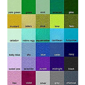 100% Wool Craft Felt - 8" X 12" Sheet - Butter