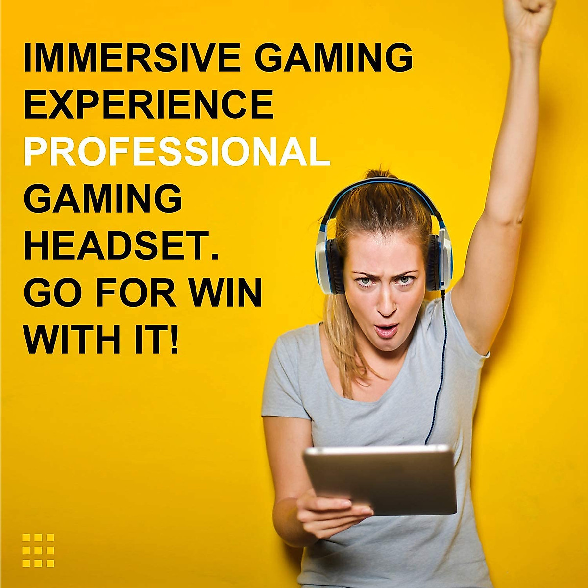 Anivia Over Ear Headphones Wired with Microphone - Stereo Surround Sound Headsets Gaming Headset with HD Mic, Bass, Noise Isolating, Volume-Control for Multi-Platforms