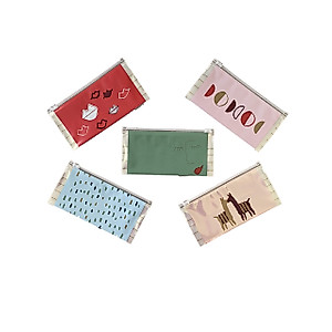 Makeup And Accessory Bags, Contain The Clutter, Use in Gym, Airport, Poolside, Desk, Date Night, Brushes, Lotion (15 Designs Bags) (Boho Collection)