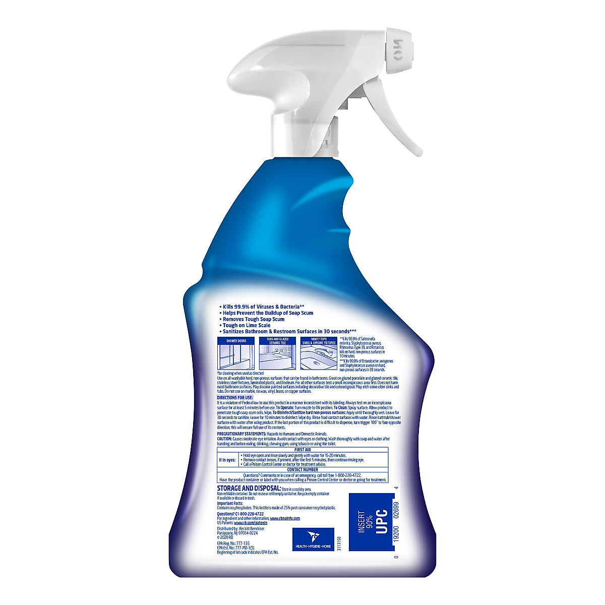 Lysol Bathroom Cleaner Spray, Island Breeze, 32 Fl Oz