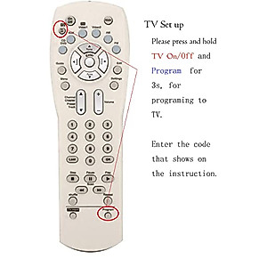 Replacement Remote 289138001 Compatible for Bose 321 Series I Audio/Video AV Receiver [Work with Series I of Bose 321 ONLY] (Instruction Included)