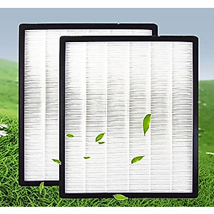 LV-PUR131 Replacement Filters Set Compatible with Levoit Air Purifier Models LV-PUR131, LV-PUR131S,LV-PUR131-RF(2 Pack True HEPA & 2 Pack Activated Carbon)