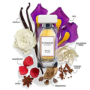 PINROSE Perfumes One of a Kind (formerly Pinrose, the scent) - Eau de Parfum Fragrance Spray for Women - Clean, Vegan, Cruelty-free, and Hypoallergenic Scent with Essential Oils - Notes of Bulgarian Rose, Turkish Clove, Patchouli, Vanilla, Musk and Amberg