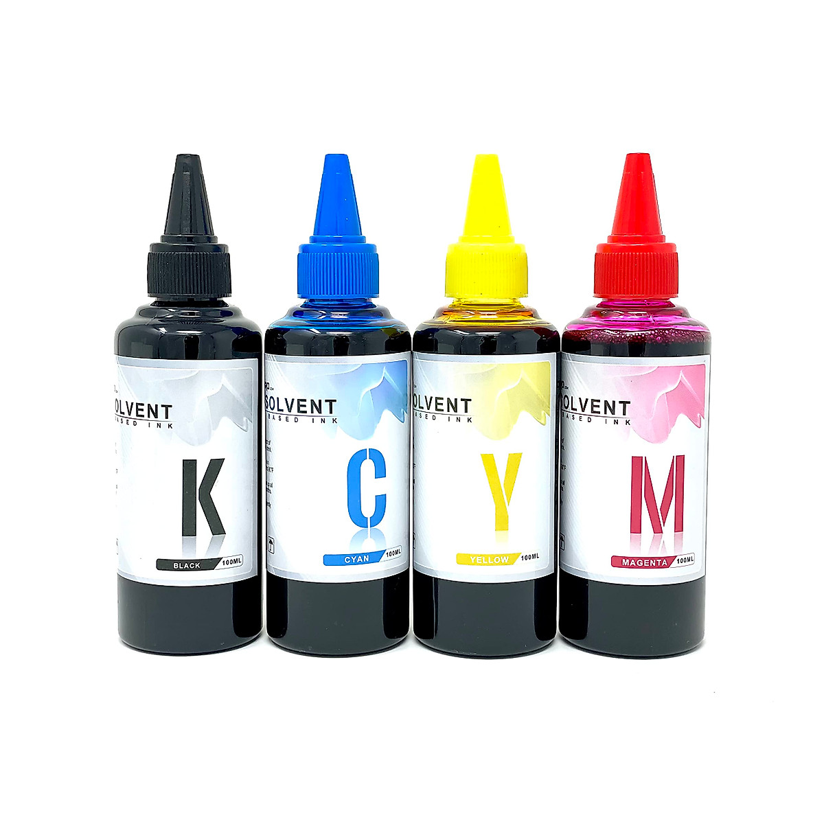 INKXPRO Brand 4X100ml Water-Based Eco Solvent Ink for Epson ecosolvent Printer WF7840 WF7820 WF7310 WF7710 WF7720 WF7820 ET 2720 ET 2760 ET 2750 ET 4700 ET 2800 ET 2803 ET 2850 ET 15000
