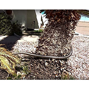 BEAULIFE 304 Stainless Steel Metal Short Garden Hose 3 Feet Flexible, Portable & Lightweight Kink Free Garden Water Outdoor Hose