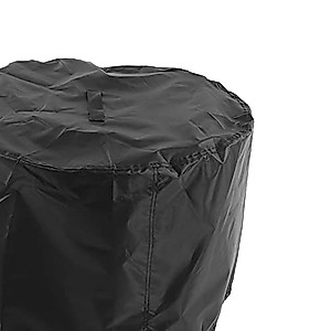 Barbecue Cover, 52x37cm Outdoor Garden Grill Shade Rainproof Dustproof UV Protector Barbecue Round Hood