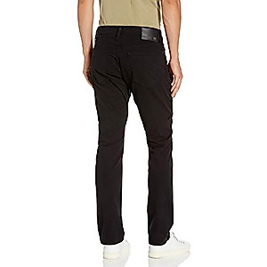 AG Adriano Goldschmied mens Everett Slim Straight "Sud" Casual Pants, Super Black, 32W x 33L US