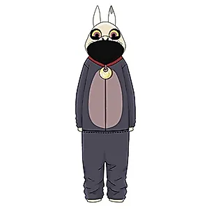 Vaianie Unisex Owl House King Cosplay Pajamas Costume TOH Jumpsuit Pyjamas Anime Onesie Sleepwear for Adult (King, Medium)