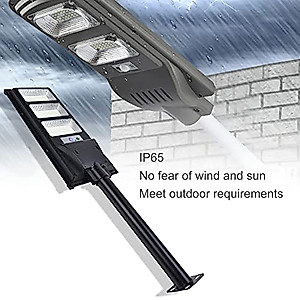 Led Solar Light, IP65 Sealed and Waterproof Solar Security Lights 500W Solar Street Light IP65 Outdoor Waterproof Garden Light for Yard for Home