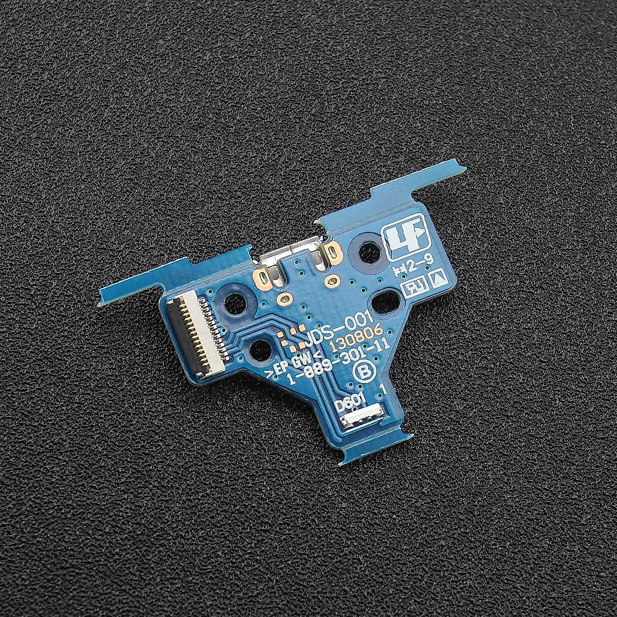 Create idea 2Set USB Charging Port Socket Board JDS-001 Compatible with PS4 V1 Wireless Controller with 14Pin Ribbon Cable
