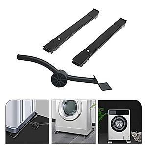 DOITOOL Furniture Washing Machine Washing Machine Roller Furniture Dolly Mobile Roller Washing Machine Base Dolly Extendable Appliance