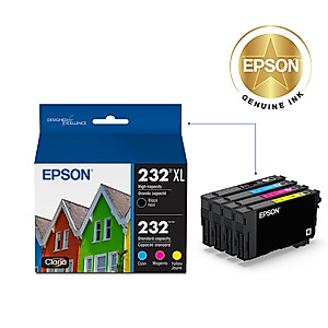 Epson T232 Standard-Capacity Color and High-Capacity Black Multi-Pack