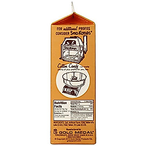 35oz Carton of Flavacol with 10oz Stainless Steel Shaker