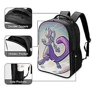 Backpack Casual Shoulders Bag Vintage Schoolbag Laptop for Boys Girls 16"