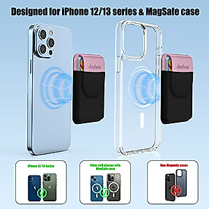 doeboe for Magsafe Wallet, Magnetic Phone Card Holder