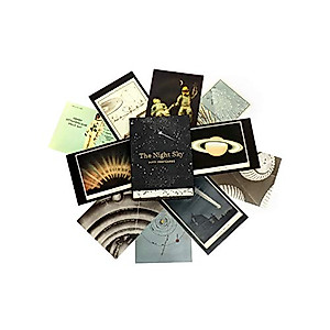 The Night Sky: Fifty Postcards (50 designs; archival images, NASA ephemera, photographs, and more in a gold foil stamped keepsake box;)