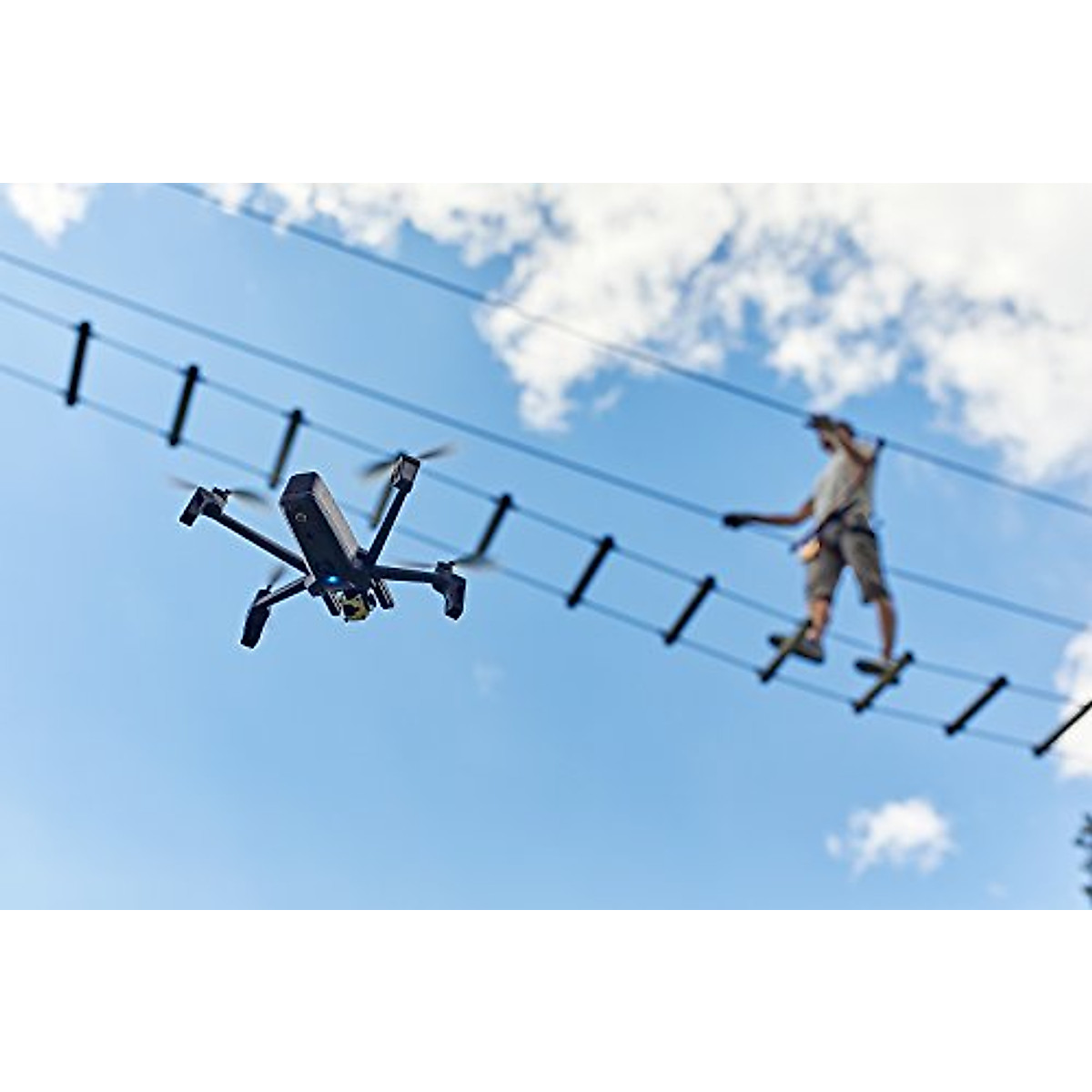 Parrot PF728000 ANAFI Drone, Foldable Quadcopter Drone with 4K HDR Camera, Compact, Silent & Autonomous, Realize your shots with a 180° vertical swivel camera, Dark Grey