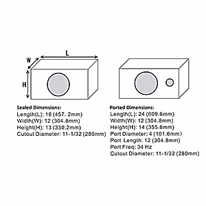 BOSS Audio Systems CXX12 Car Subwoofer - 1000 Watts Maximum Power, 12 Inch , Single 4 Ohm Voice Coil, Sold Individually,Black