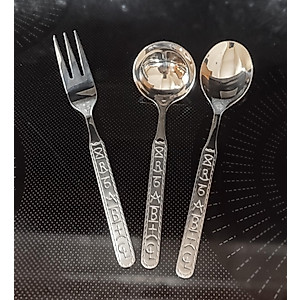Ranch Brands Stainless Silverware Serving Set (3 Piece) by Cowboy Living