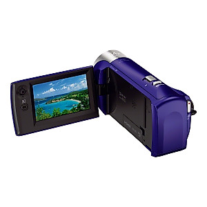 Sony HDRCX240/L Video Camera with 2.7-Inch LCD (Blue) (Renewed)