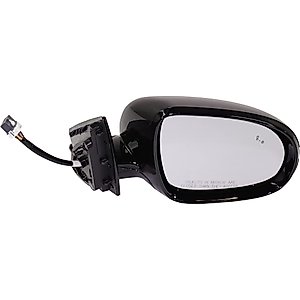 Kool Vue Passenger Side Power Heated Mirror for Kia Sorento 2016-2018 Power Fold With Signal Light, Blind Spot Monitor & Memory Paintable