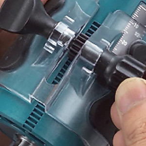 Makita 3709 1/4" Fixed Base Laminate Trimmer Teal