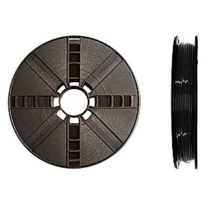 MakerBot PLA 3D Printing Filament Large Spool for Use with MakerBot's Replicator+ & 5th Generation Line of 3D Printers, Non-Toxic Resin, 1.75mm Diameter, Black (MP05775)