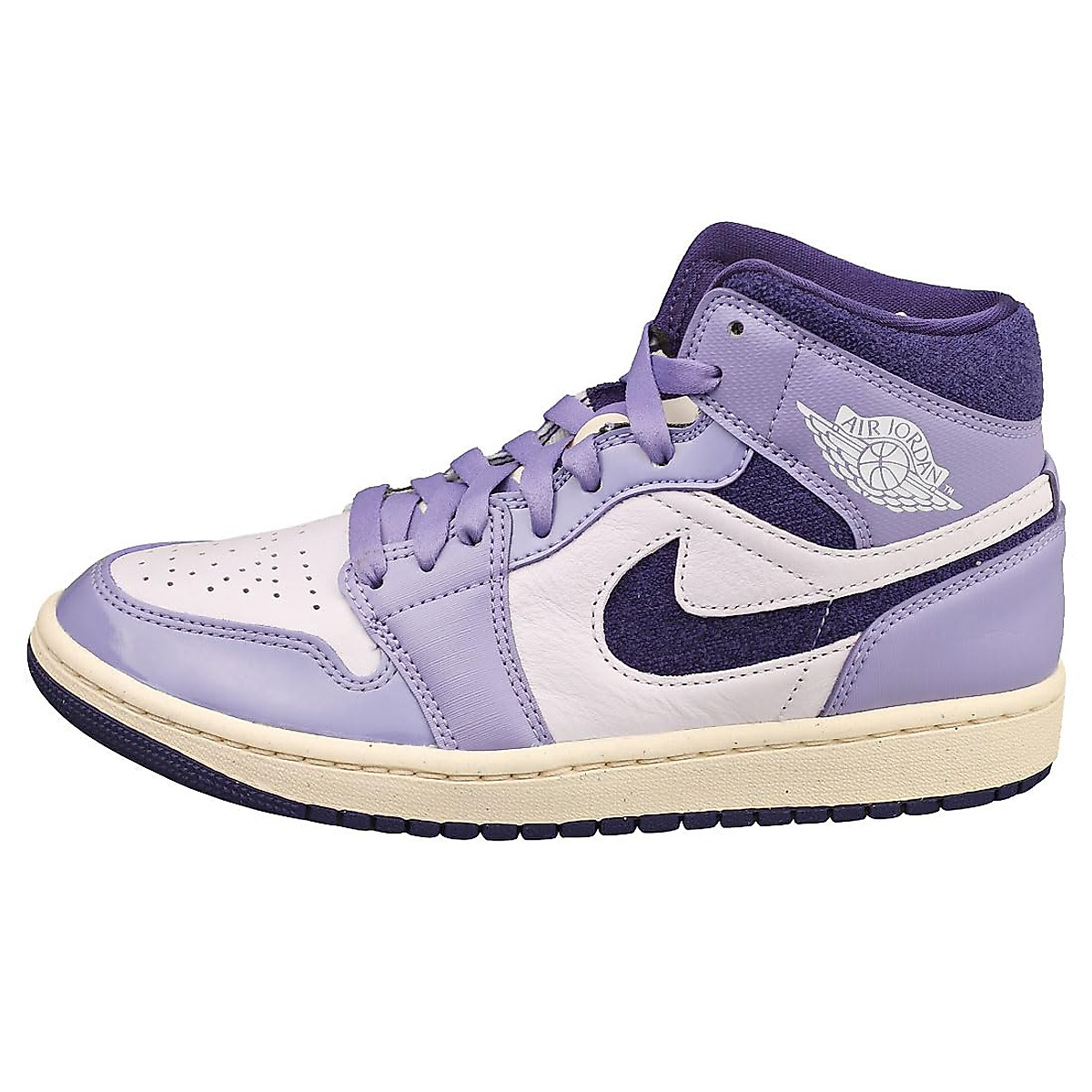 nike Air Jordan 1 Mid Men's Shoes “Sky J Purple” DQ8426 515 - Size 10