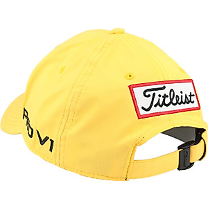 Titleist Tour Performance 2022 Hat (Gold/Black, Adjustable) Golf Cap